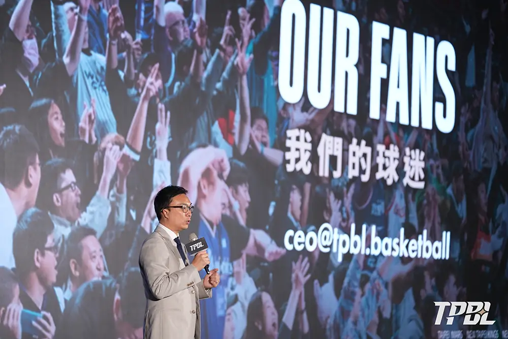 TPBL首任秘書長揭曉 齊文駿力邀全台灣人「ALL EYES ON US 眼見為憑」聯盟開幕戰10月19日登場 週三與週五平日晚間賽事不歇 | 台灣職業籃球大聯盟